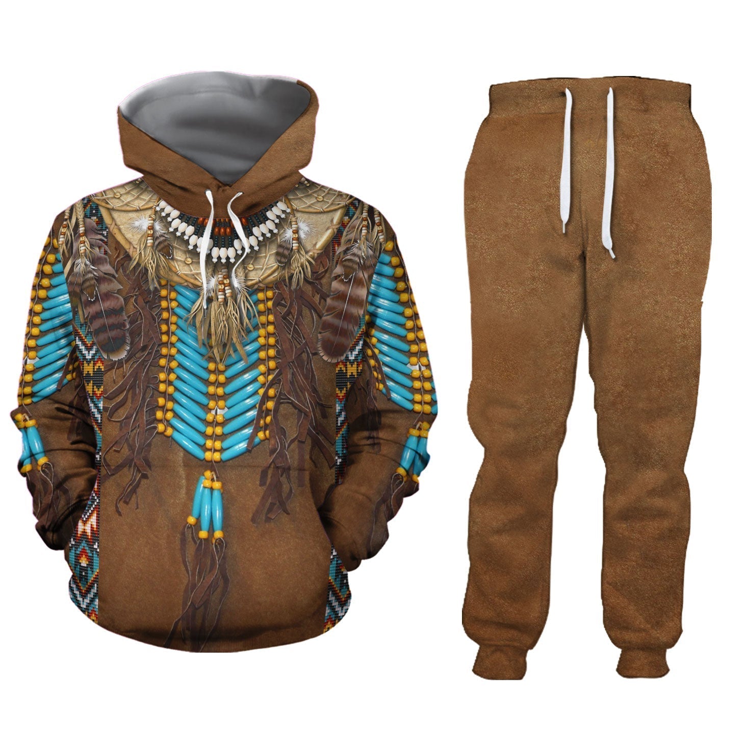 Welcome Native Unisex Hoodie Native Pattern size S-5XL Premium ...
